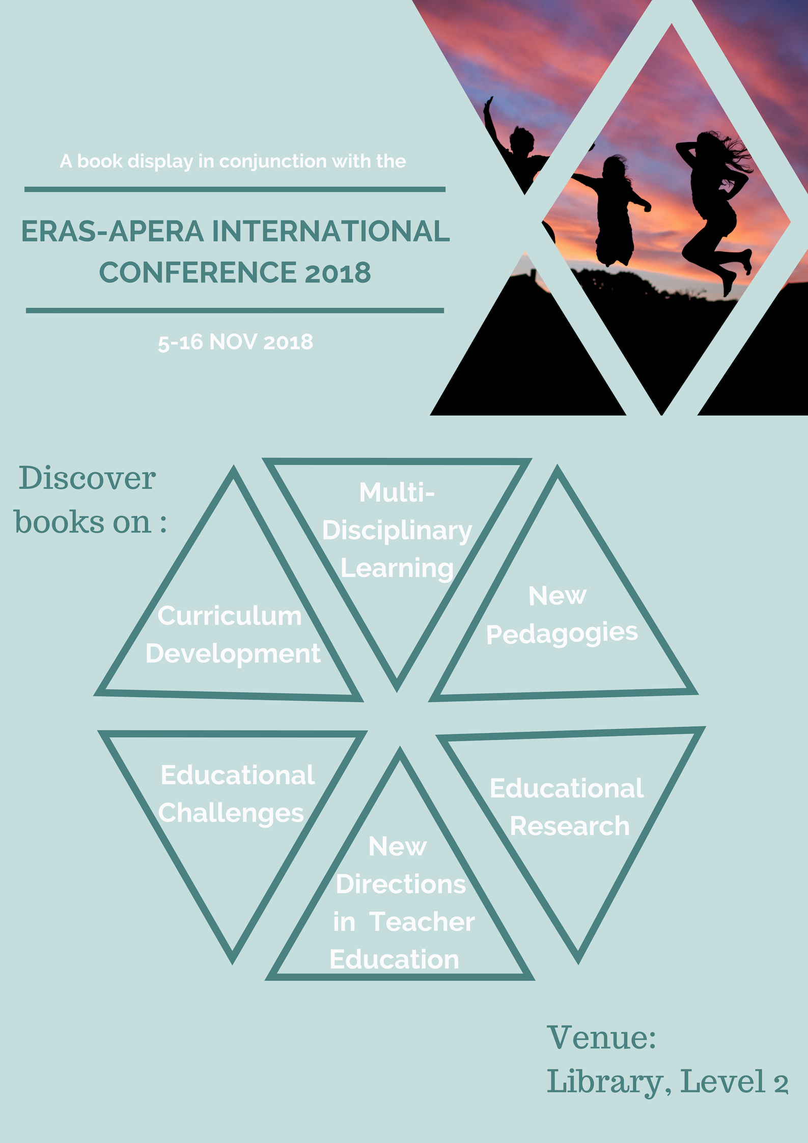 Book display in conjunction with ERAS-APERA International Conference 2018